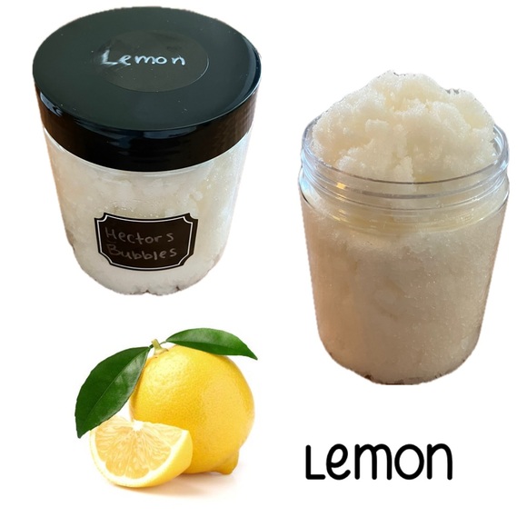Hand Crafted | Bath & Body | Handmade Sugar Scrub Lemon 8 Oz | Poshmark
